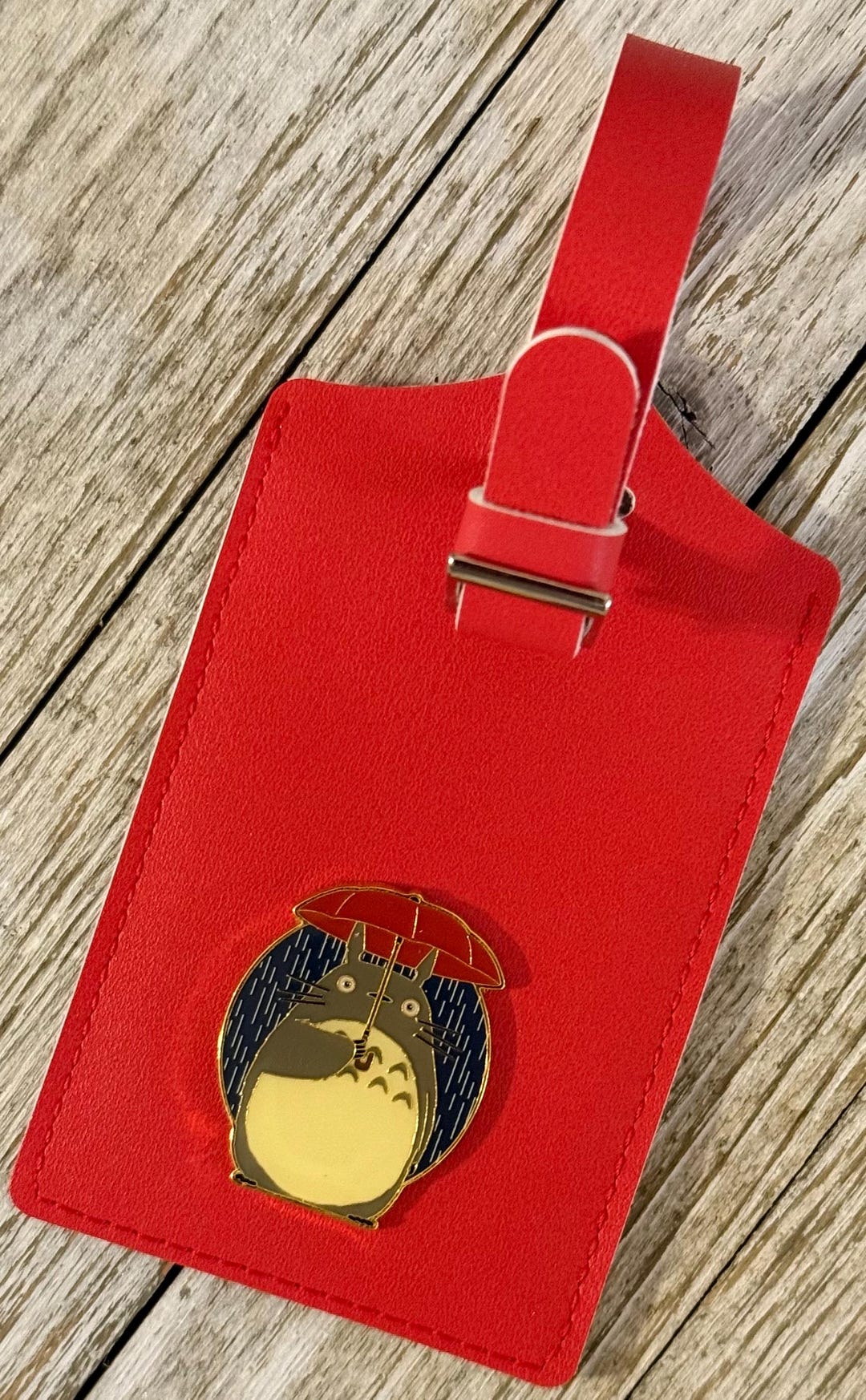 Studio Ghibli My Neighbor Totoro Luggage Tag Made With Authentic Metal ...