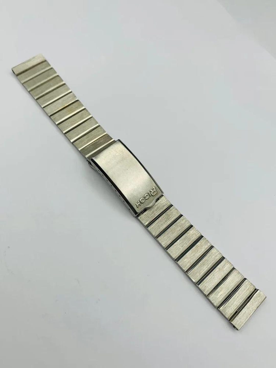 Rare 1970's Heavy Duty Ricoh Stainless Steel Watch Strap,new Old Stock ...