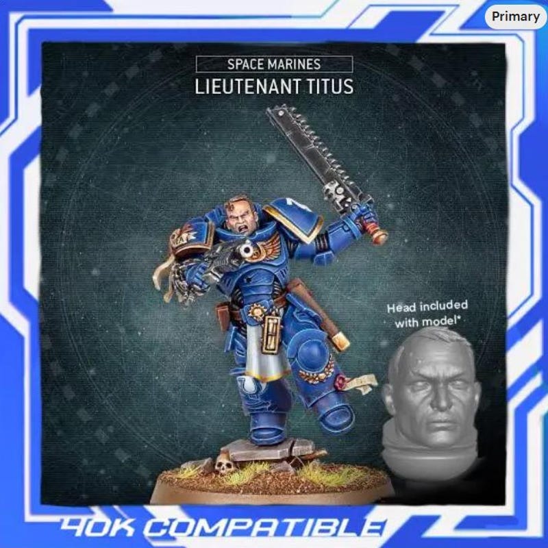 40k Titus Miniature - Etsy