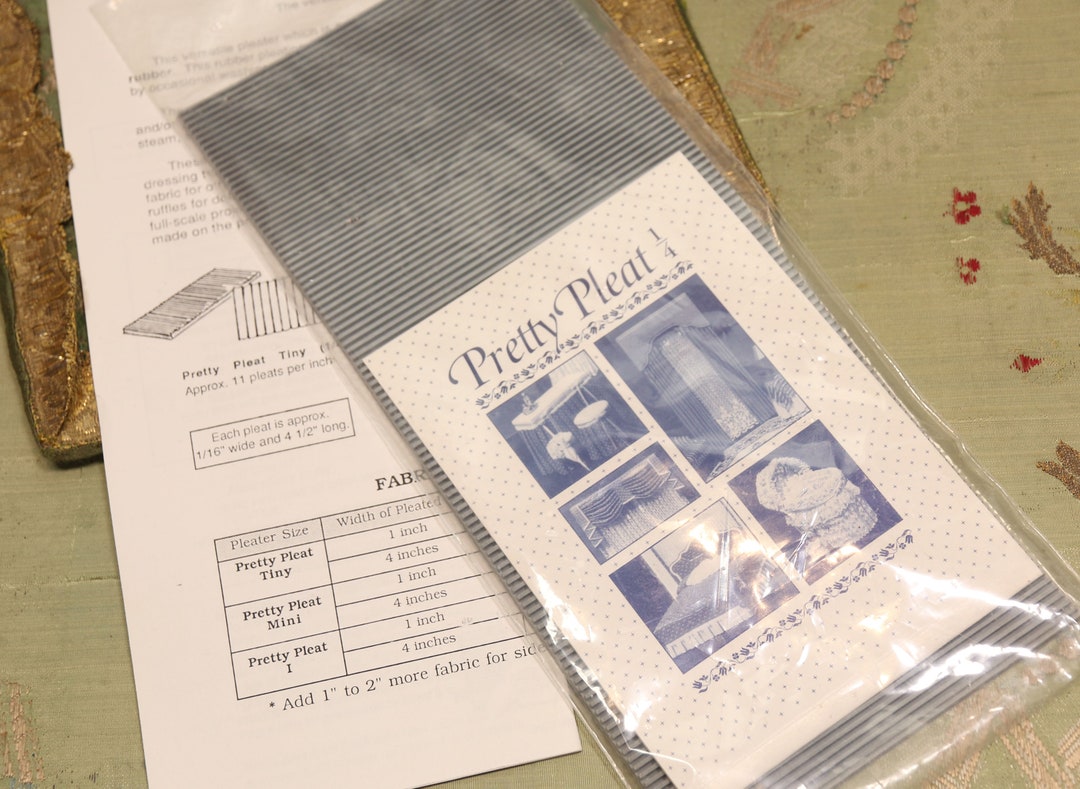 Genuine Anne Ruff Pretty Pleat Pleater Rubber Board Tiny Scale - Etsy