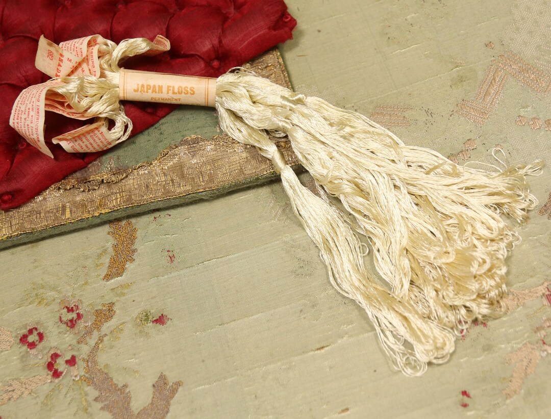 9 Packages Celadon Green Shade 682 Antique Pure Silk Filo Heminway ...