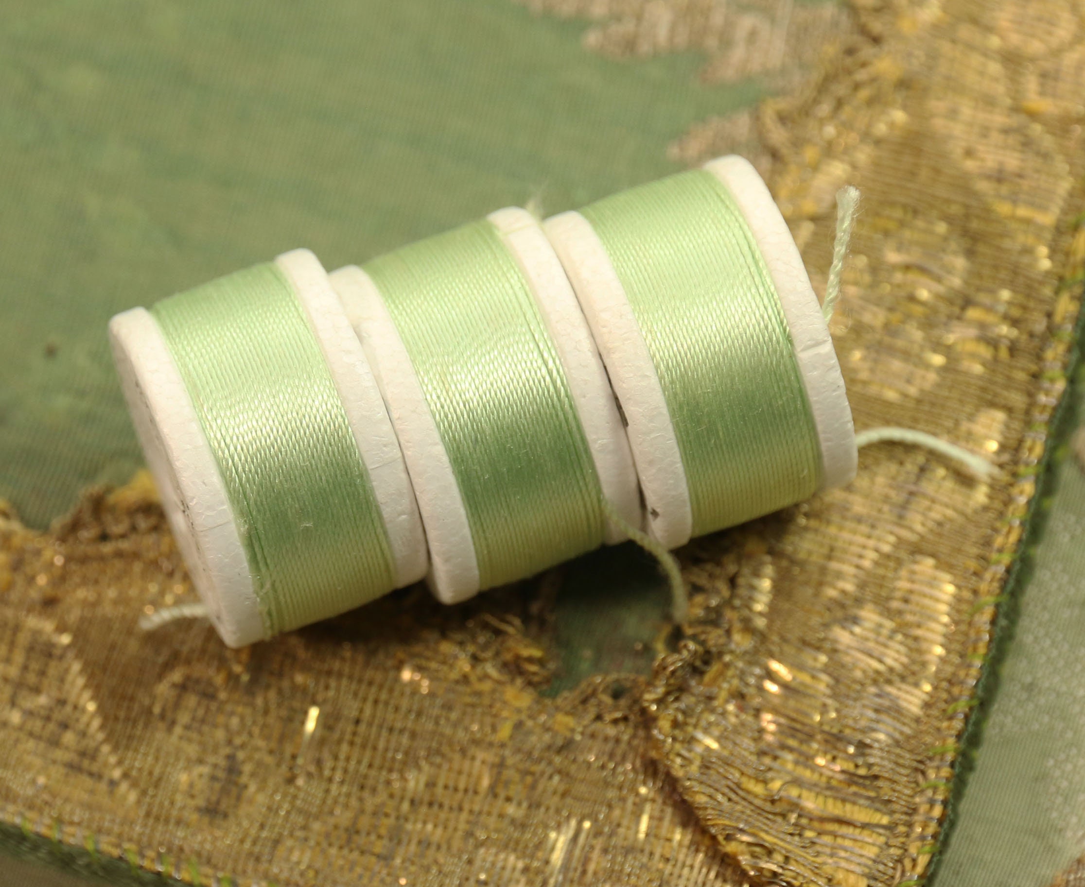 Home & Hobby Doll & Model Making 3 vintage pure silk buttonhole twist ...