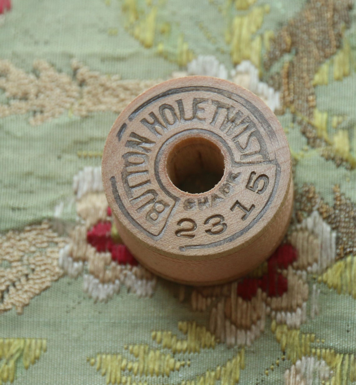 1 Spool Vintage Pure Silk Buttonhole Belding 2315 Light Peach Twist ...