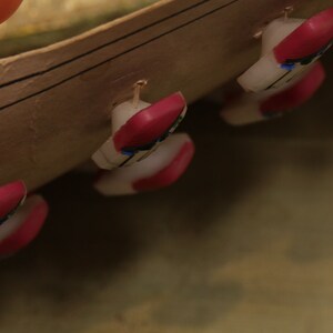 Antique Glass French Lozenge Shape Buttons on Card Purple Blue White 11 ...