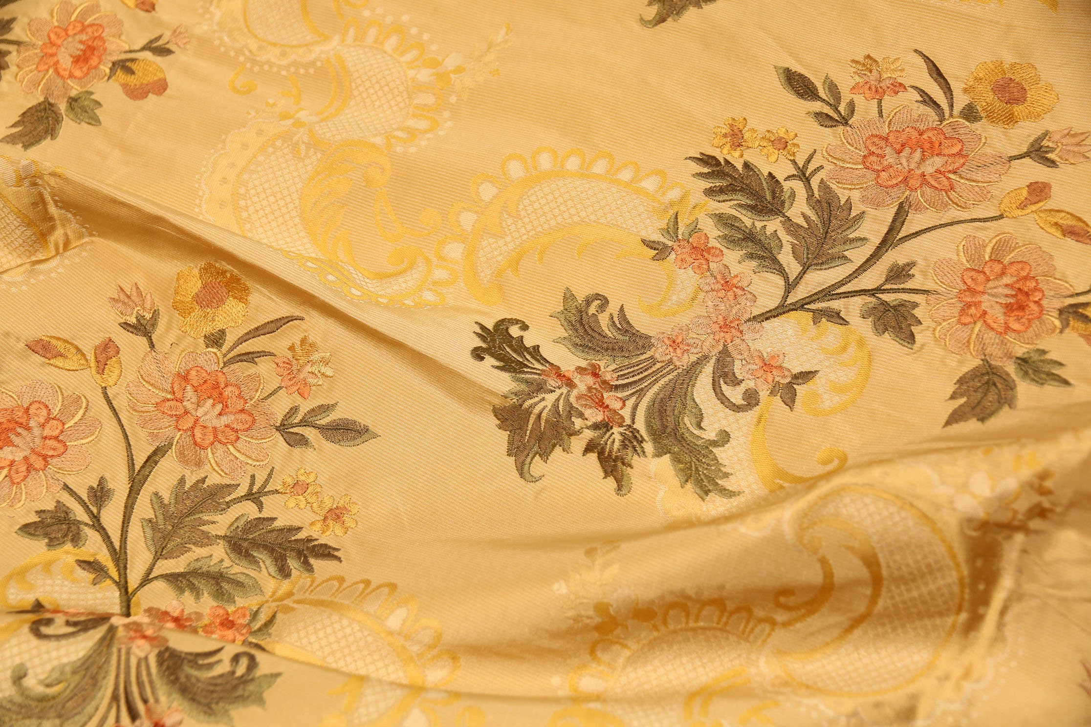 Fabulous Old World Weavers 18th C Pattern Lissandra Silk | Etsy