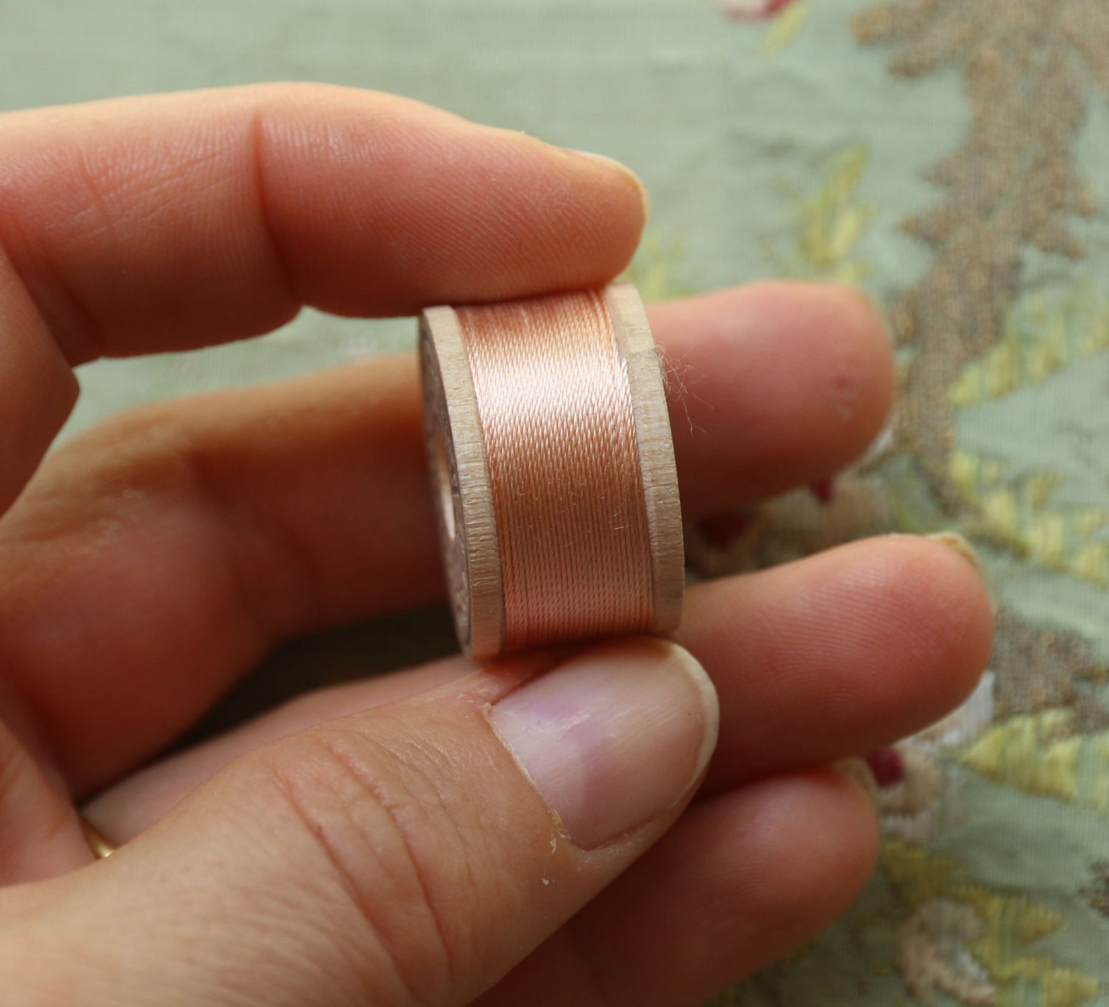 1 Spool Vintage Pure Silk Buttonhole Belding 2315 Light Peach | Etsy