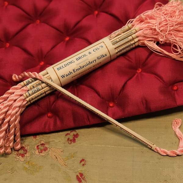 Antique Knitting Silk - Etsy