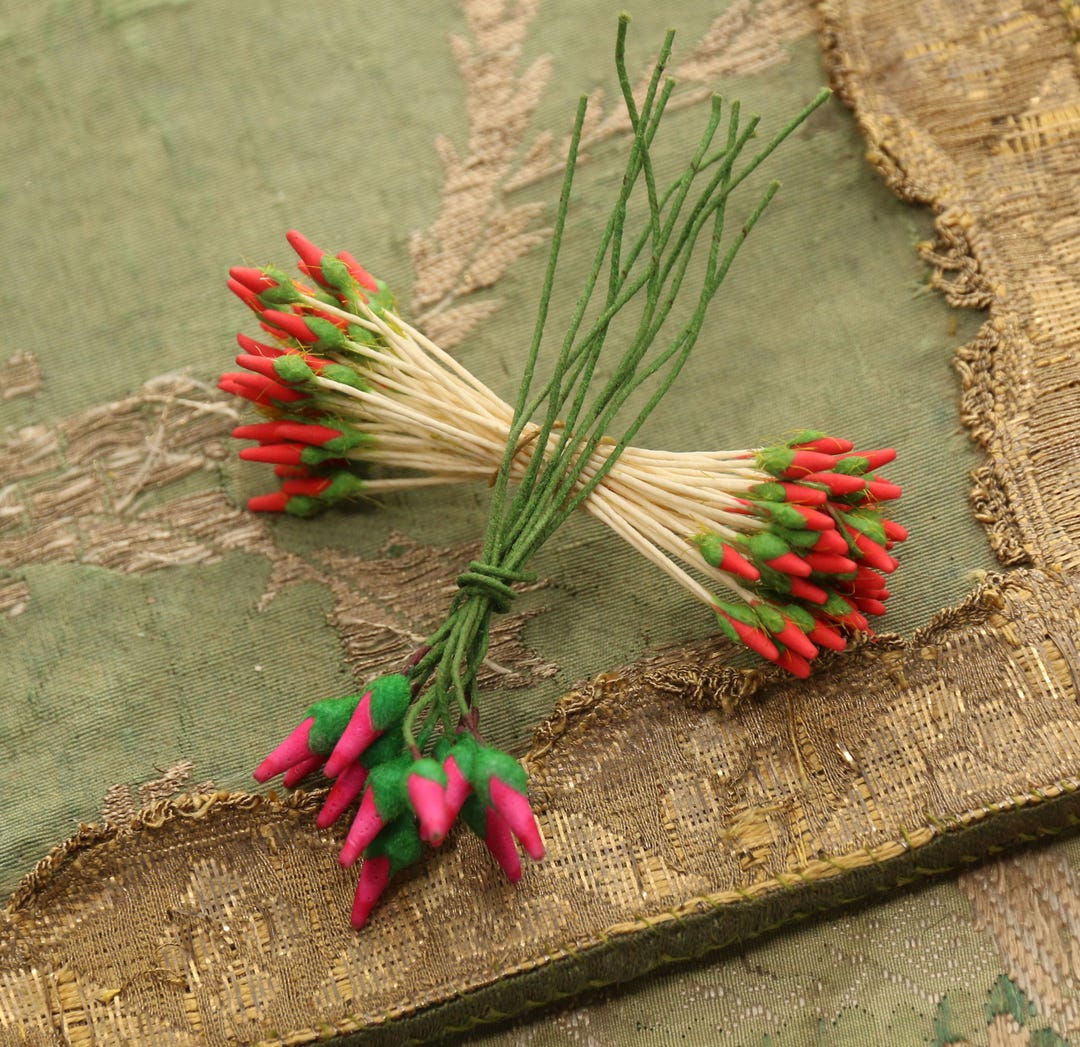 Vintage Lot Bundles Stamen Unique Buds Bundle Millinery Stamen Violets ...