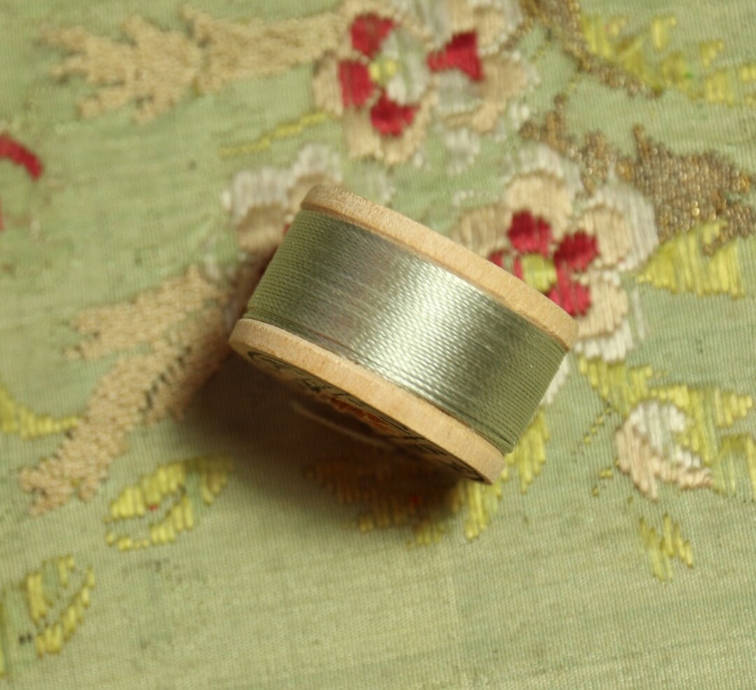 1 Spool Vintage Pure Silk 6320 Buttonhole Belding Twist Thread Spool ...