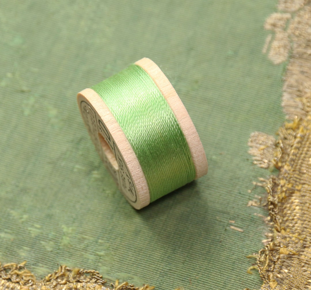 1 Spool Vintage Pure Silk Buttonhole Belding 9741 Twist Thread Spool ...