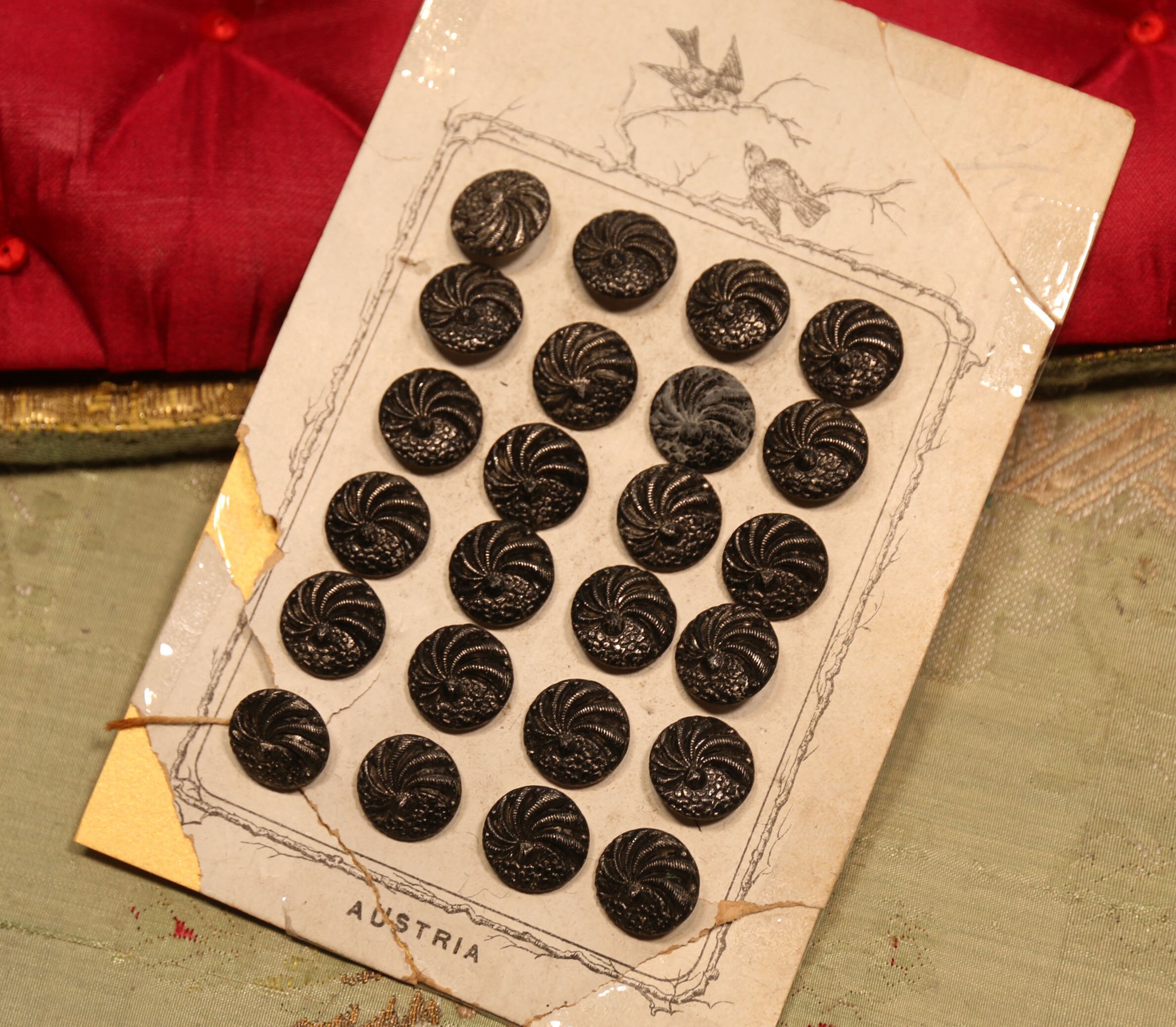 Antique 24 Piece Rare Card Metal Picture Fabulous3-d Sun Burst - Etsy