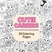 Cutie Careers Coloring Book for Girls Fun Jobs to Color Teen Girl ...