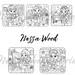 Cutie Careers Coloring Book for Girls Fun Jobs to Color Teen Girl ...