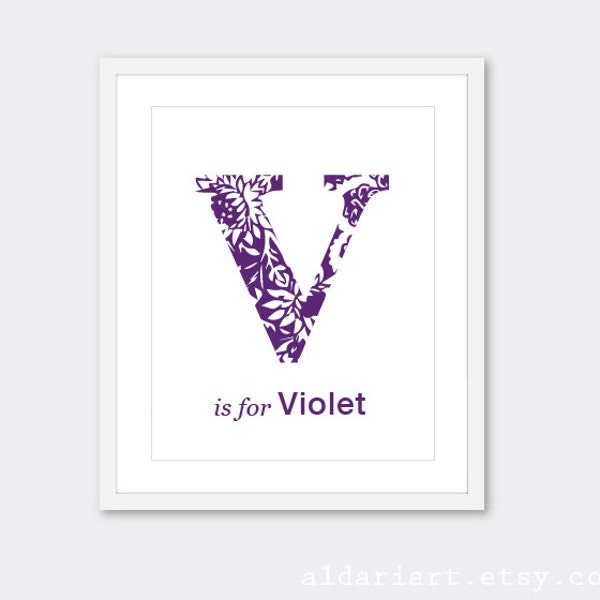 Violet Nursery - Etsy