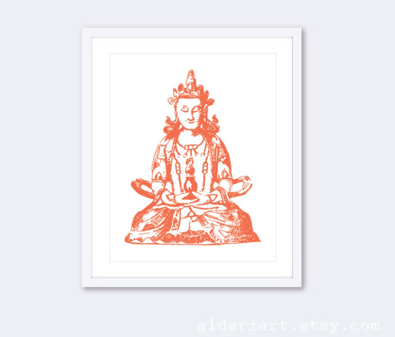 Buddha Art Print Buddha Wall Art Asian Decor Buddha Decor - Etsy