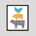 Beef Butcher Cuts Print, Kitchen Wall Art, Butcher Butcher Meat Cut ...