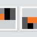 Colorblock Art Prints Geometric Art Prints Color Block Wall - Etsy