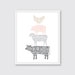 Butcher Cuts Print, Butcher Meat Cut Kitchen Wall Art, Butcher Diagram ...