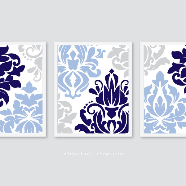 Damask Decor - Etsy