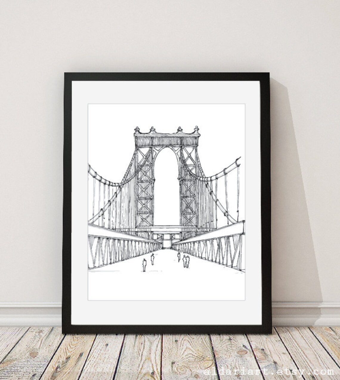 New York Prints New York Wall Art Brooklyn Bridge Print | Etsy