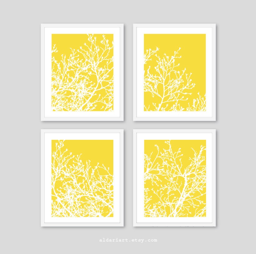 Tree Art Prints Modern Nature Wall Art Branches Wall Art | Etsy