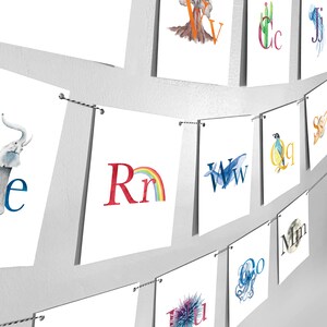 Nature Alphabet Flash Cards / Science ABC Flashcard Digital Printables ...