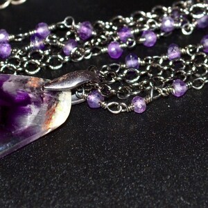 LP 2000 Atomic Amethyst Smooth Focal, Rosary Amethyst Chain, Amethyst ...