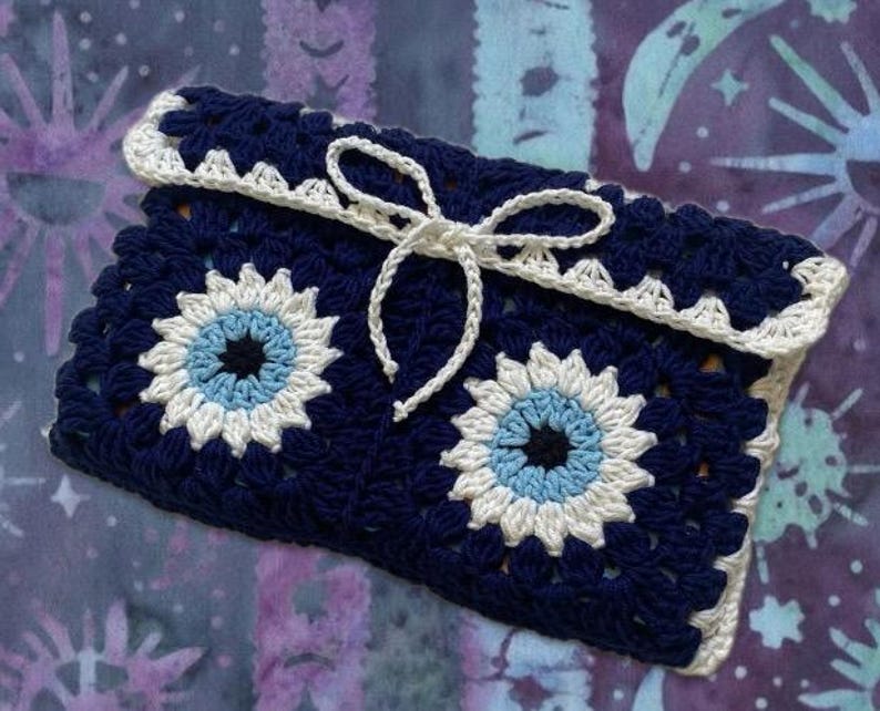 Custom Crochet Book Cover - Etsy