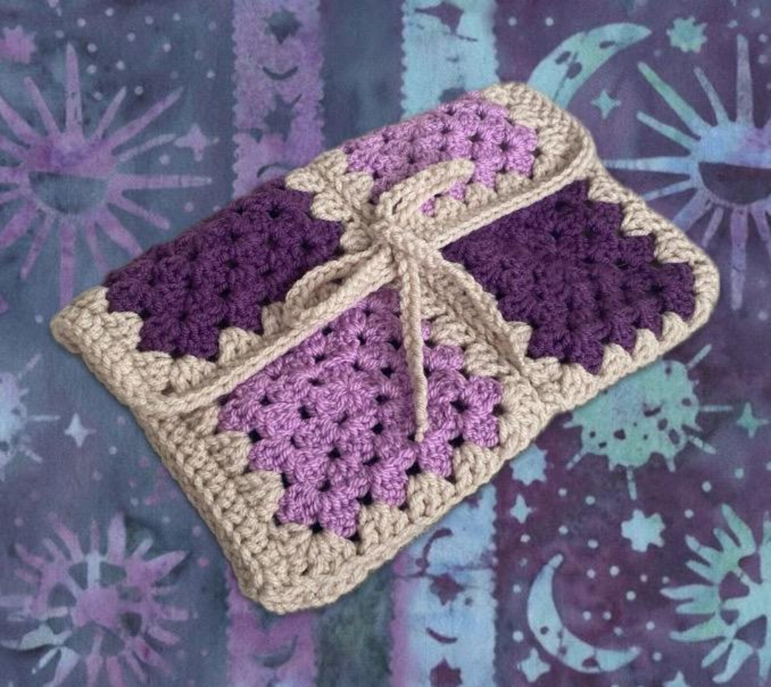 Custom Crochet Book Cover - Etsy