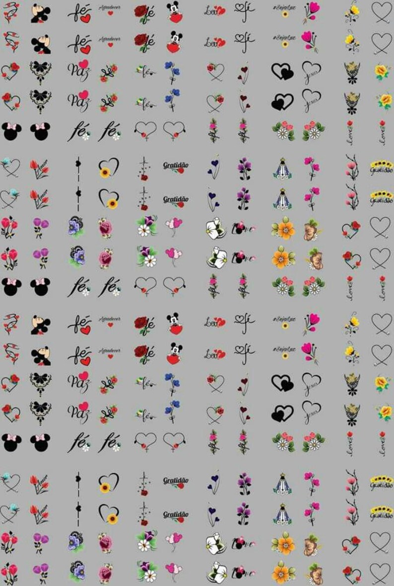 Nail Art Design Ideas | Printable Nail Inspiration PDF - Etsy