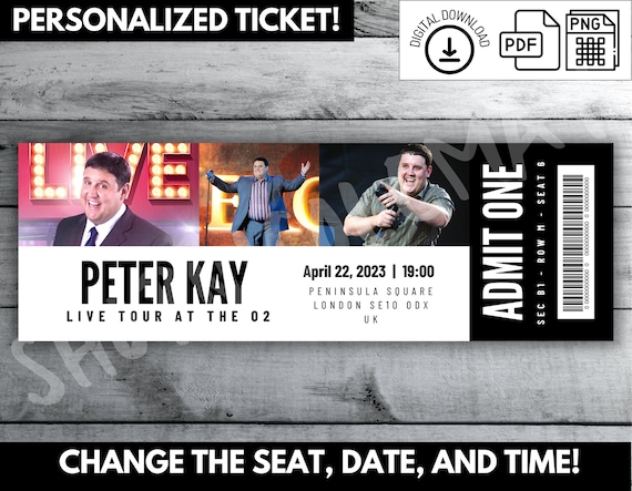 Peter Kay Tickets