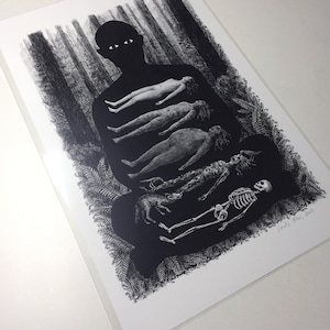 Corpse Decomposition Meditation Art Print - Etsy