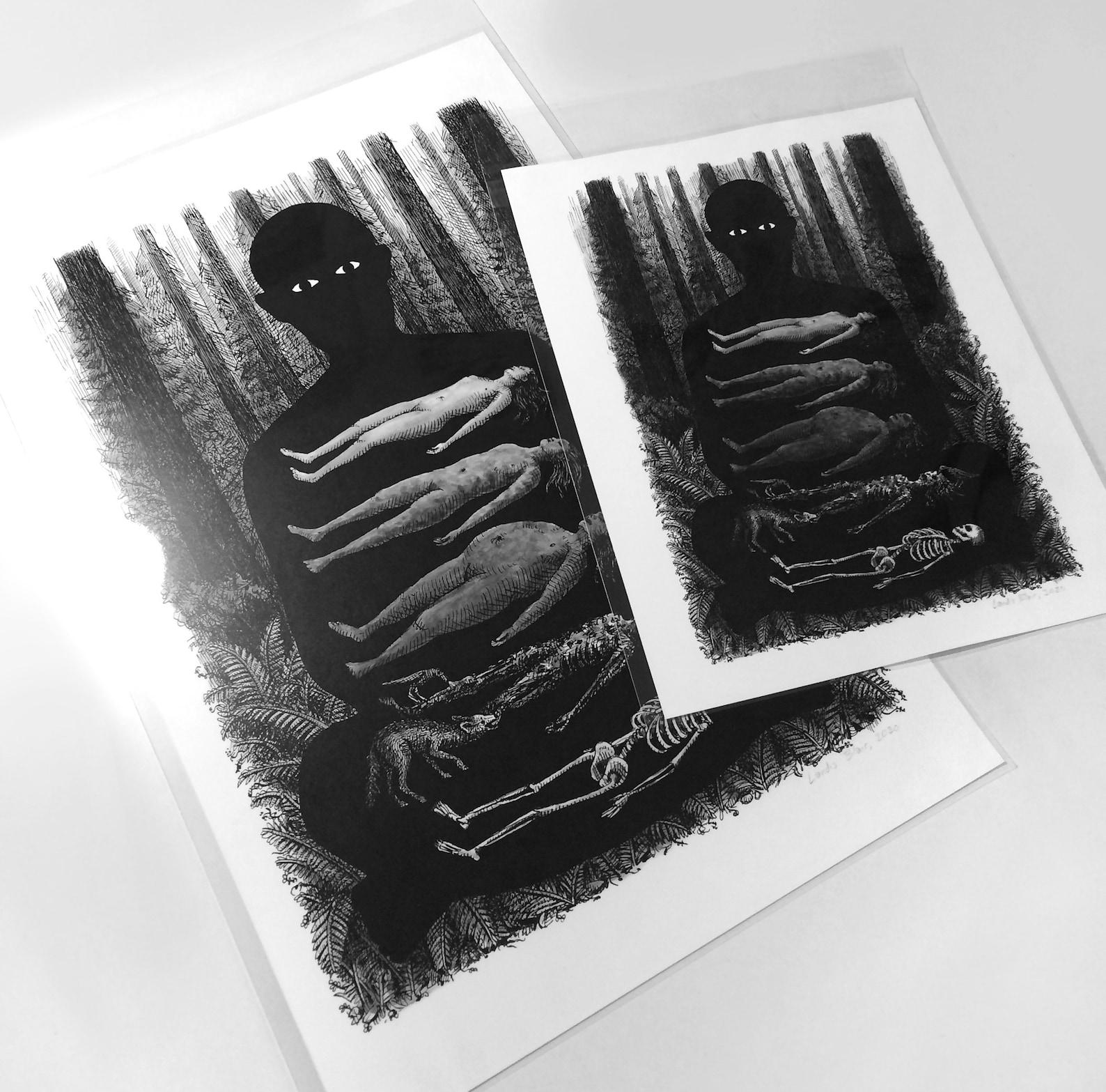Corpse Decomposition Meditation Art Print - Etsy