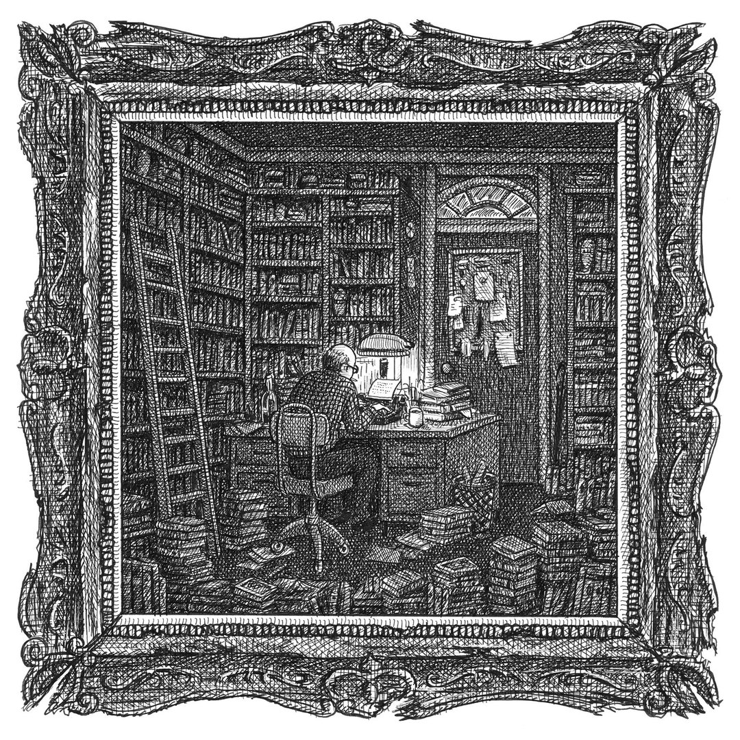 The Study, Art Print - Etsy
