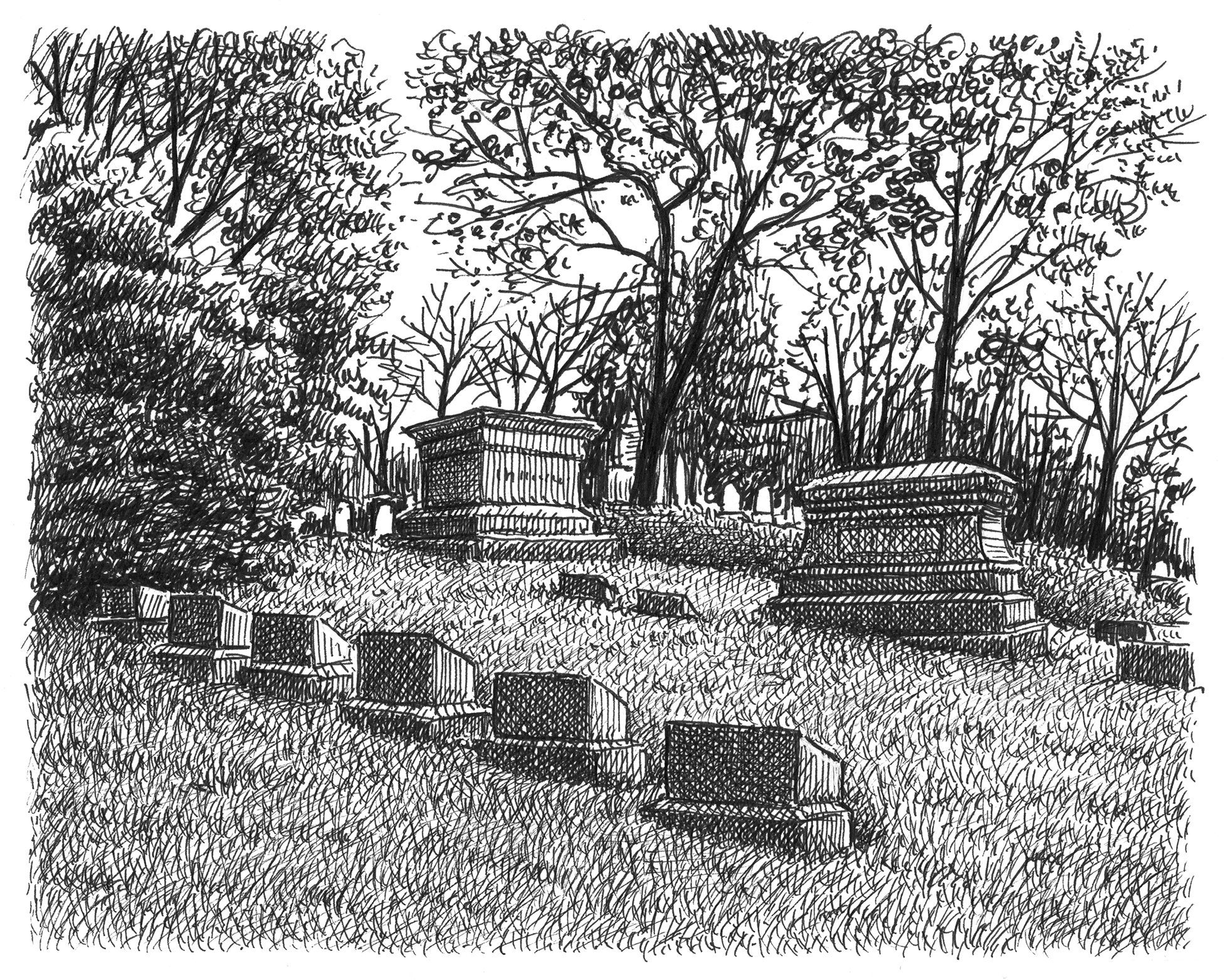 Cemetery Drawings