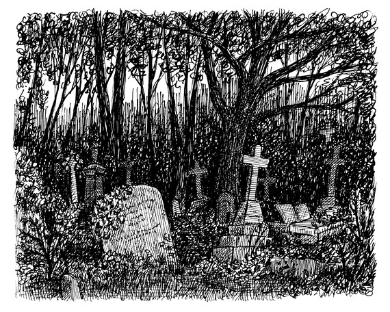 Cemetery Drawings