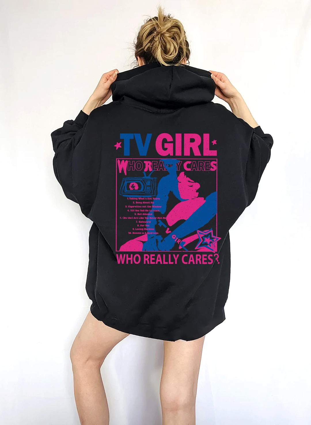 Tv Girl Shirt Tvgirl Hoodie Crewneck Sweatshirt Pullover Hoody Concert ...