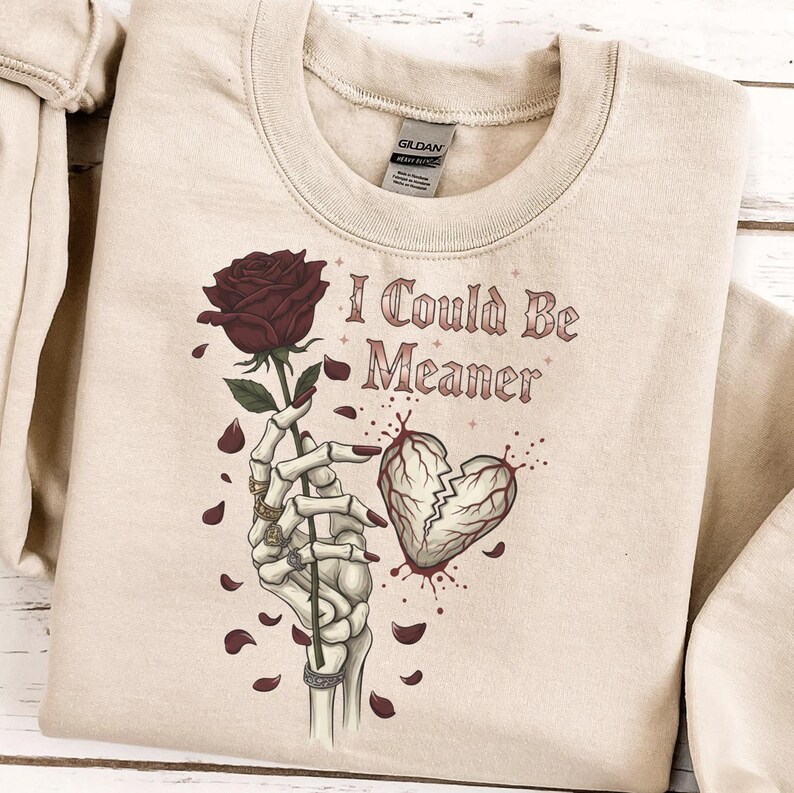 I Could Be Meaner PNG - Broken Heart Coquette Dark, Funny Dark Humor ...