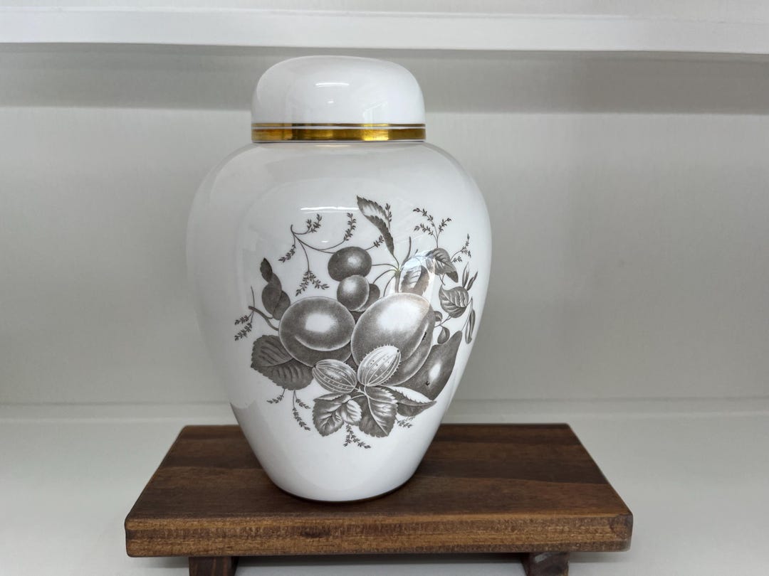Spode Chatham, England Ginger Jar With Lid - Etsy