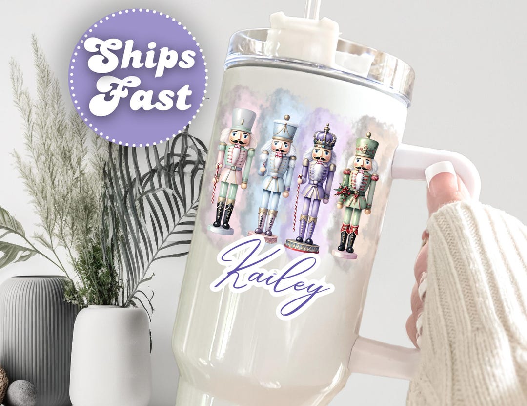 Nutcracker Custom Tumbler for Coworker Christmas Gift, Personalized ...