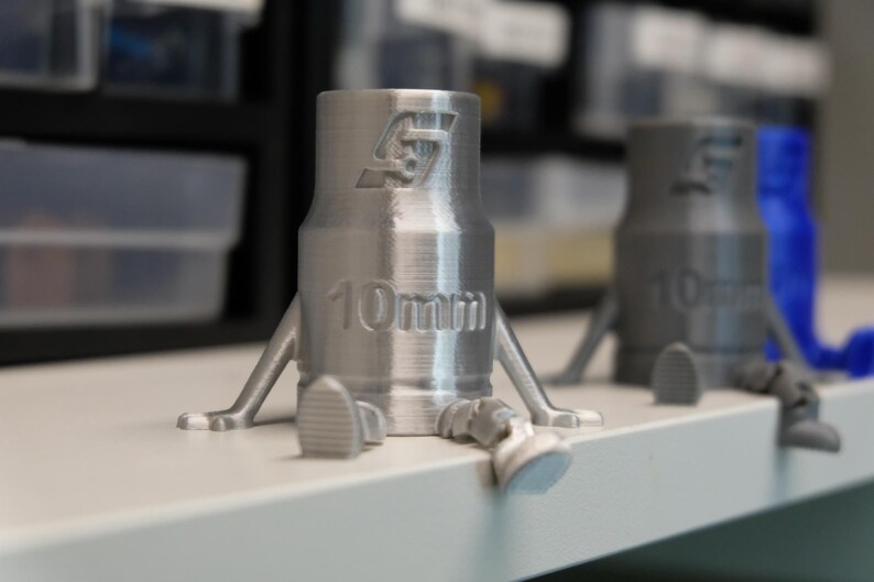 3D Printed 10mm Socket Figure – Cute Cartoon Tool Buddy – Funny ...