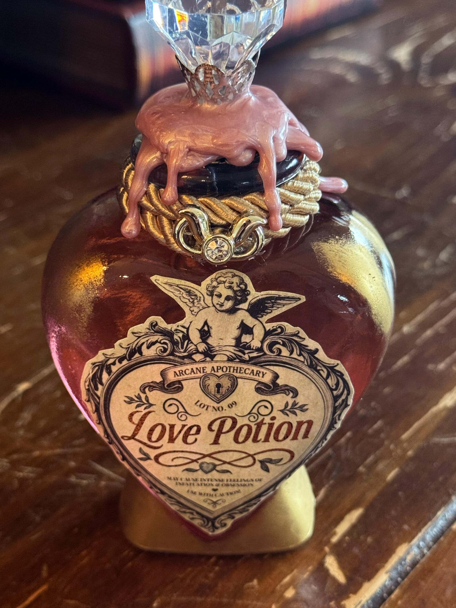 Love Potion | Enchanted Love Elixir | Decorative Potion Bottle | Prop ...