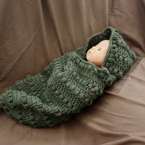 Sweet Dreams Cuddle Cocoon PDF PATTERN, Bunting, Photo Prop With Hood ...