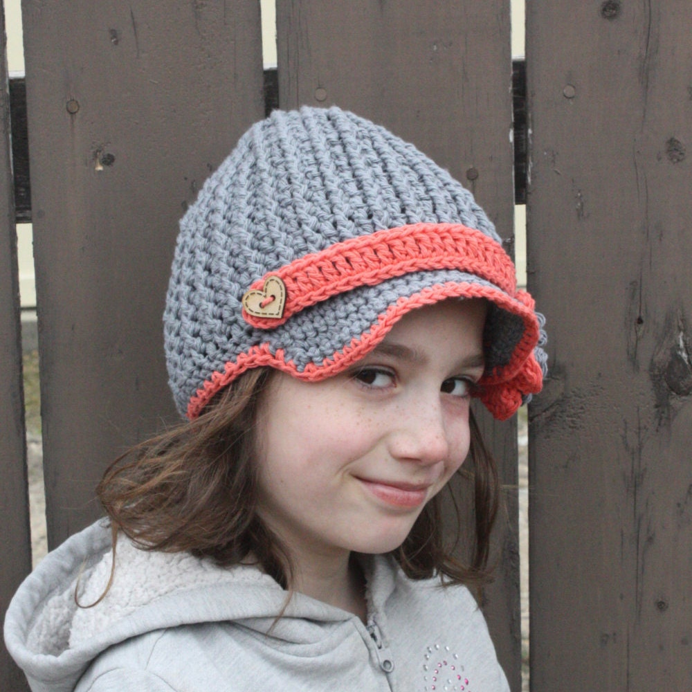 Ribbed Newsboy Hat Pdf PATTERN Newborn to Adult Sizes With | Etsy