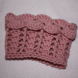 Lacy Boot Cuffs With Shell Edge Pdf PATTERN (digital Download), Crochet ...