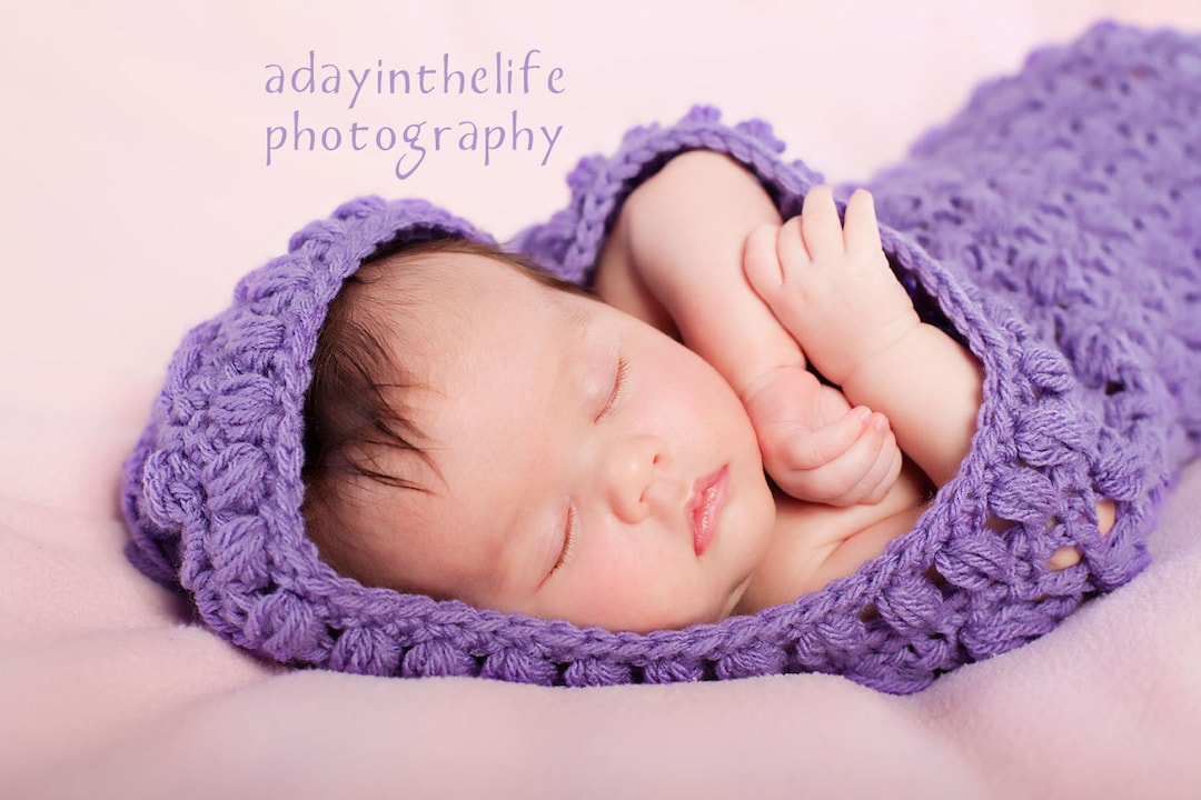Lacy Cuddle Cocoon Pdf PATTERN (digital Download), Crochet, Bunting ...