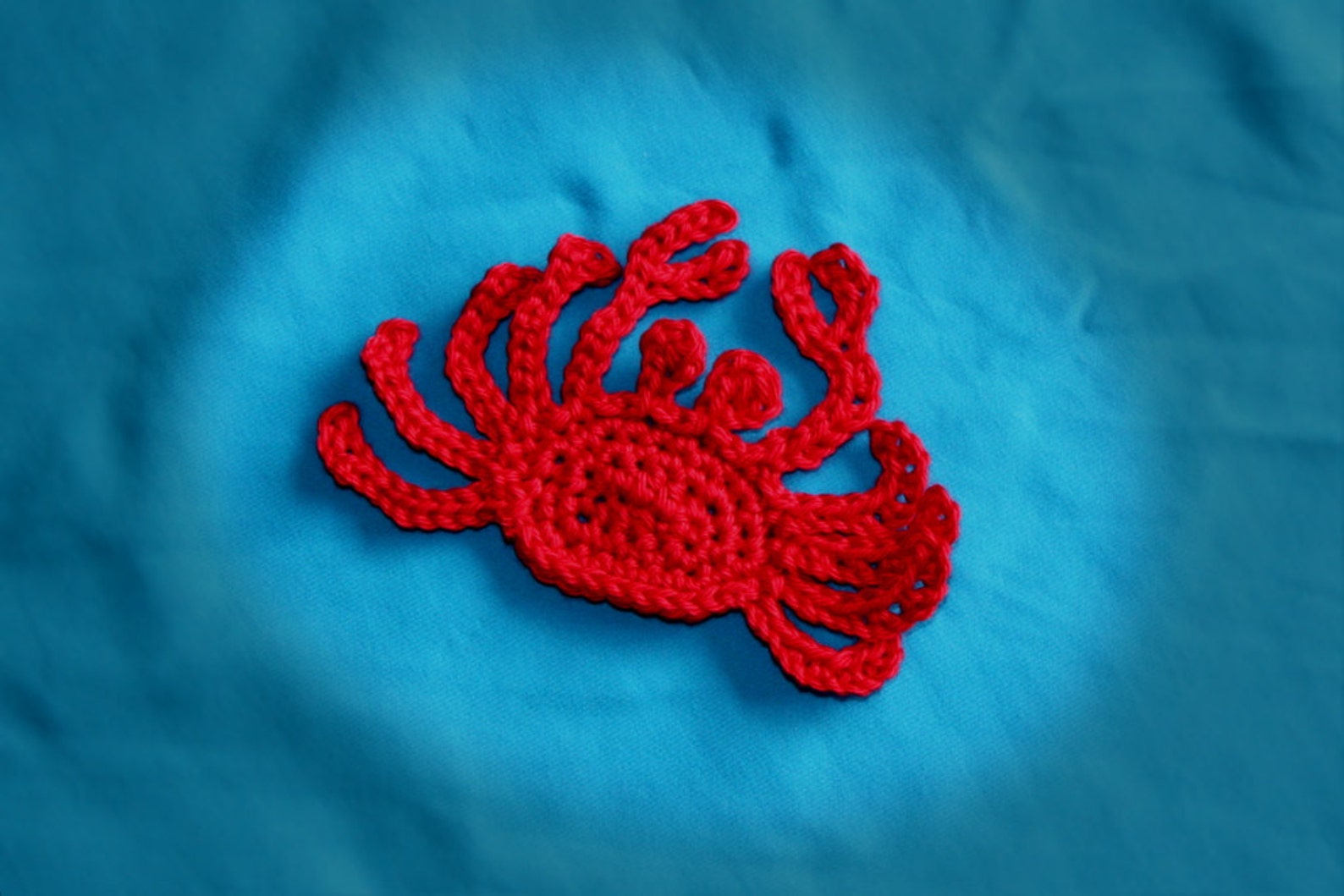 Sea Creatures Applique Pdf PATTERN, Crab, Octopus, Jellyfish, Crochet ...