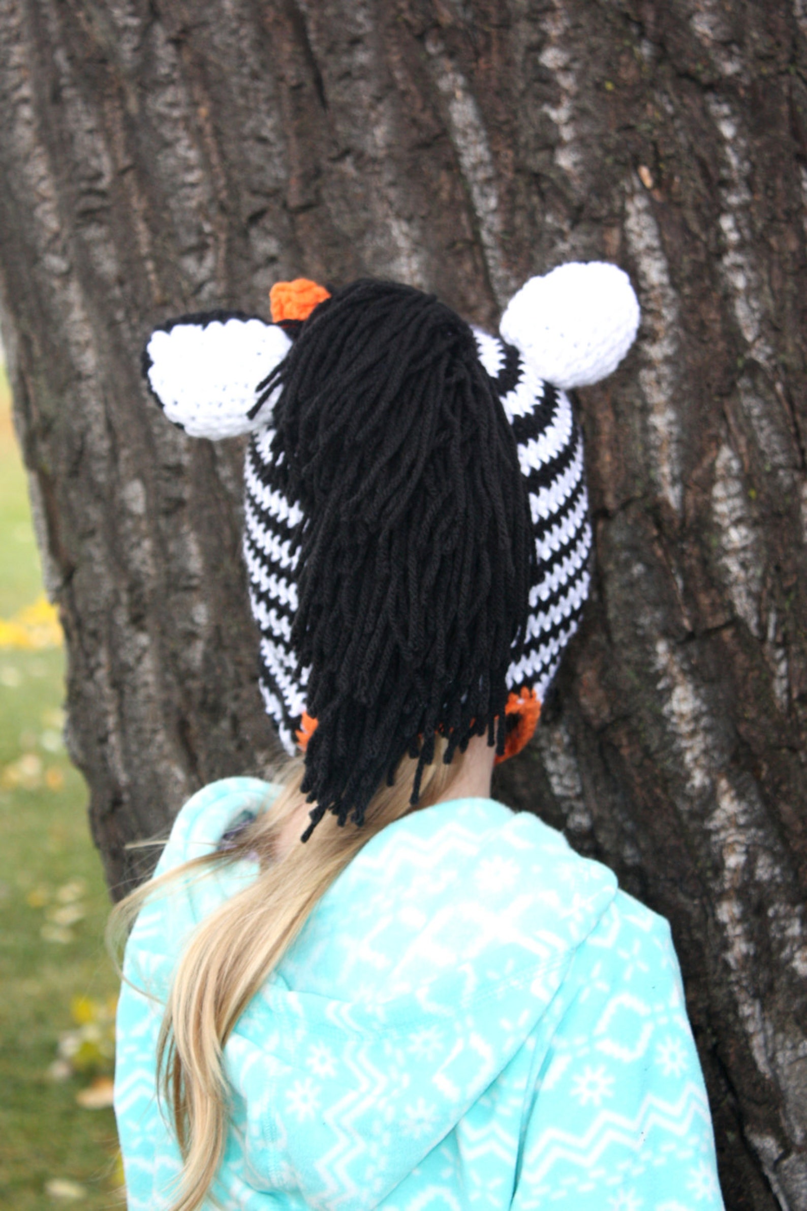 Zebra Hat Pdf PATTERN digital Download Crochet Newborn | Etsy