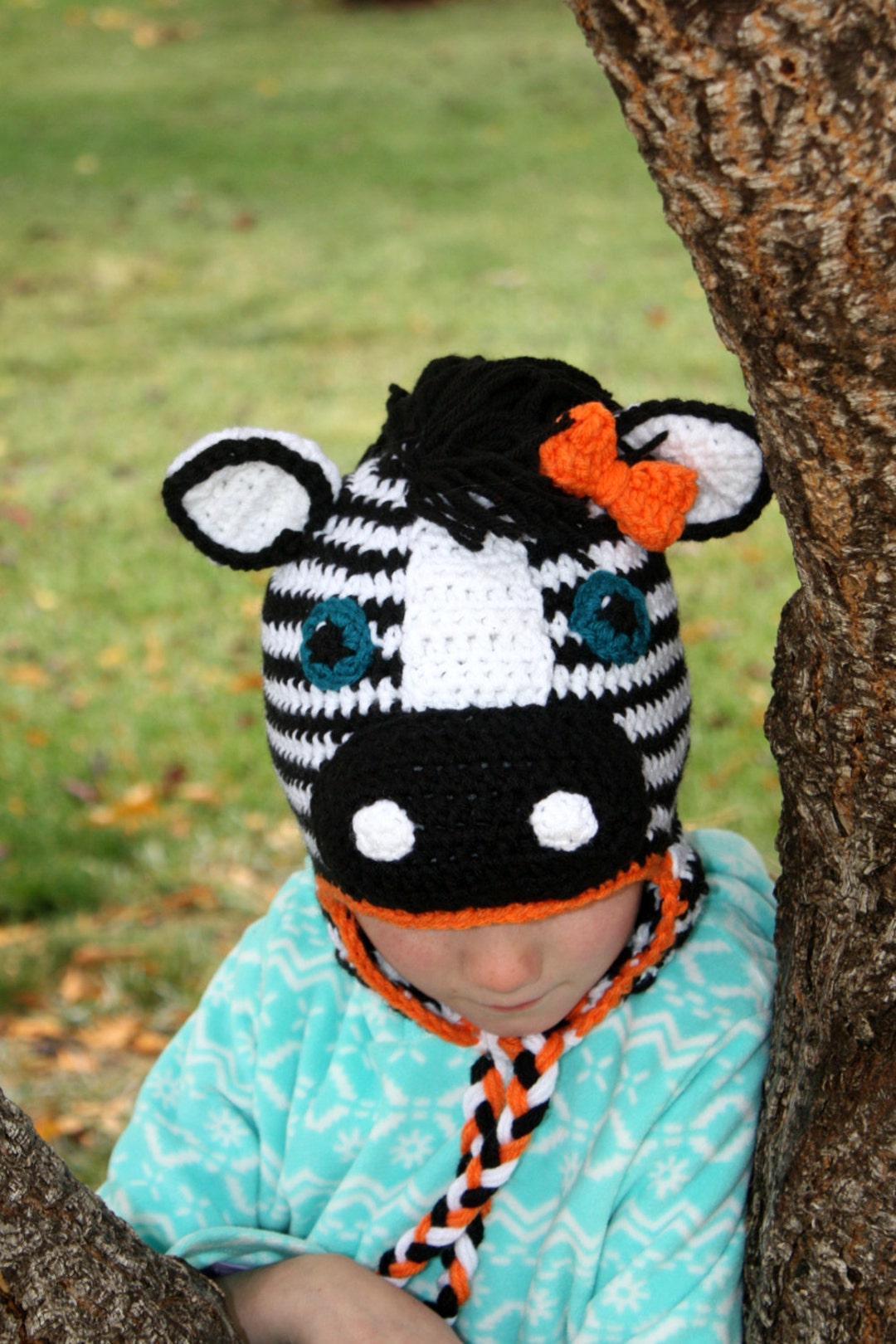 Zebra Hat Pdf PATTERN (digital Download), Crochet, Newborn - Adult ...