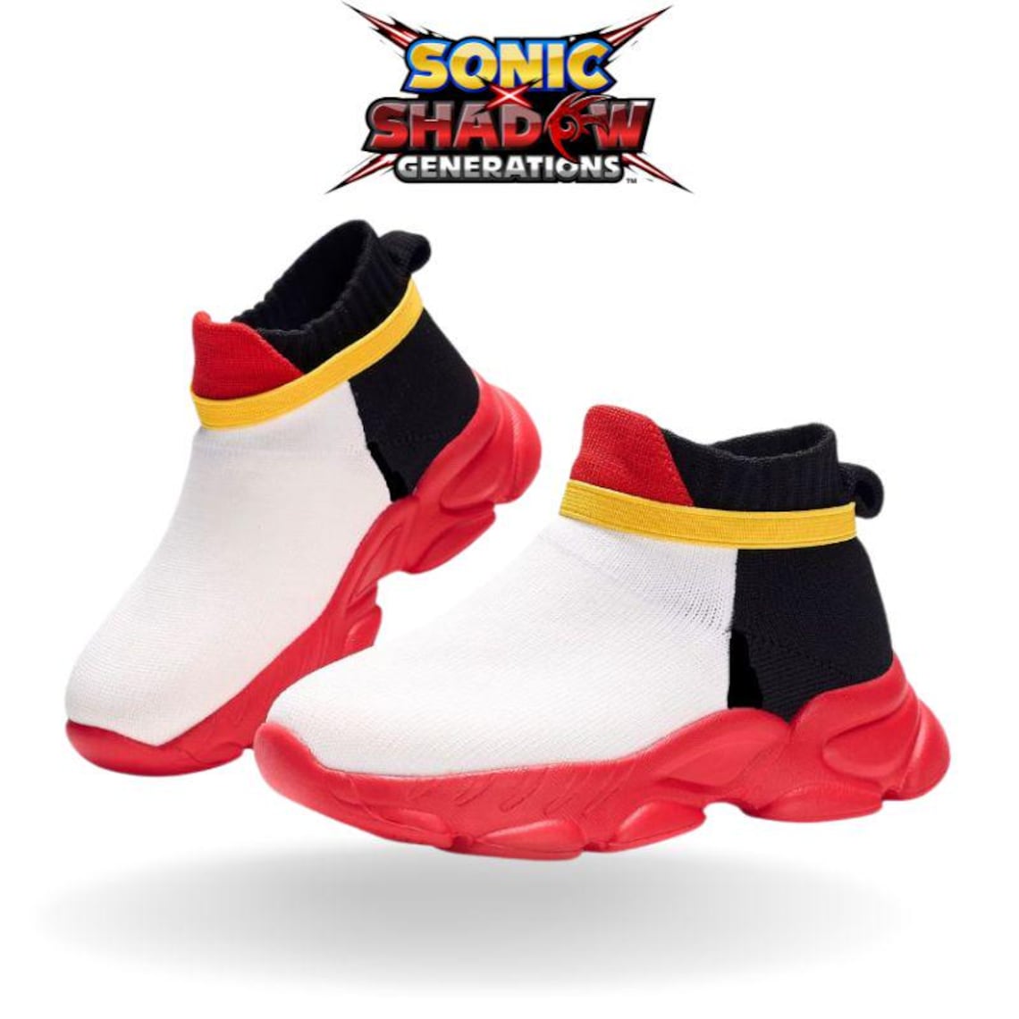 Sonic Sneakers - Shadow Sneakers - Shadow Shoes - Etsy